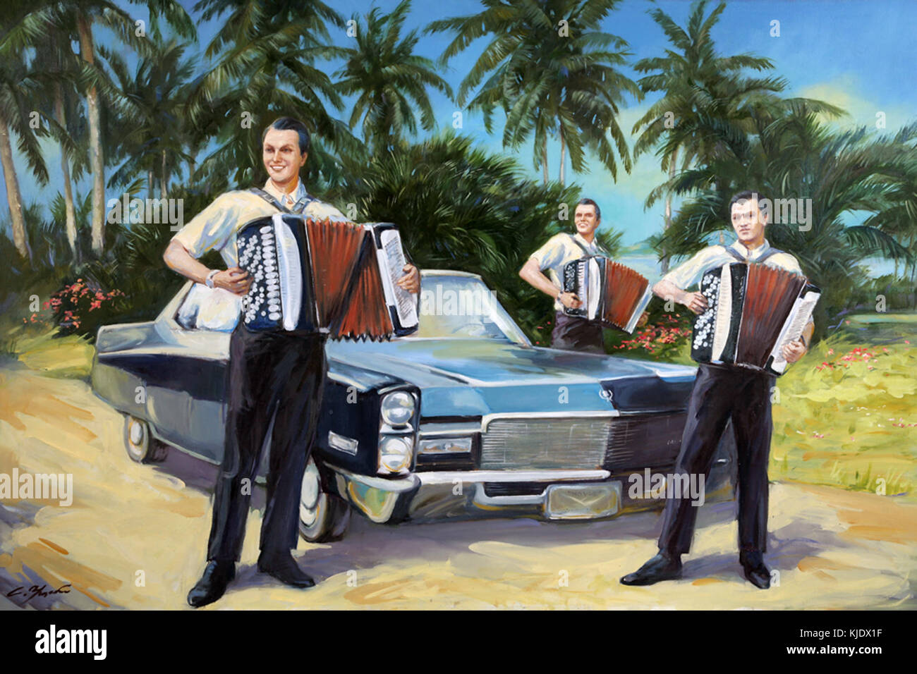 The Laiho Trio on concert tour in America Stock Photo - Alamy