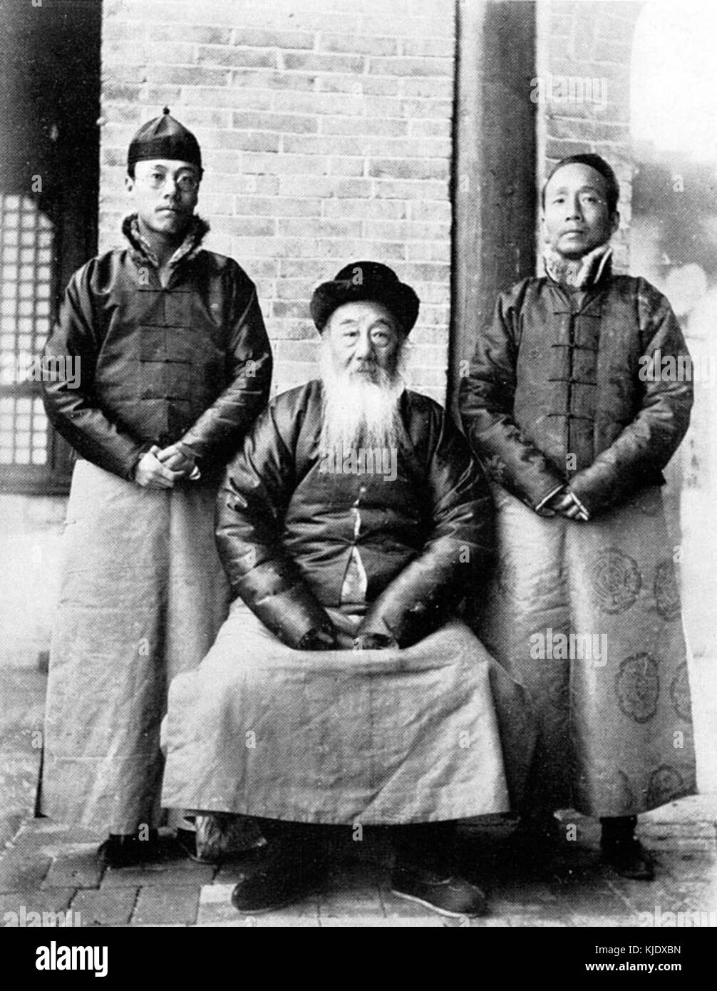 Pan Zhen and his sons Stock Photo - Alamy