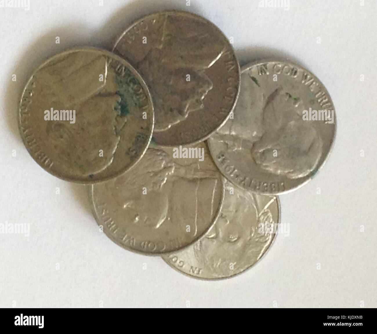 Nickels hi-res stock photography and images - Alamy