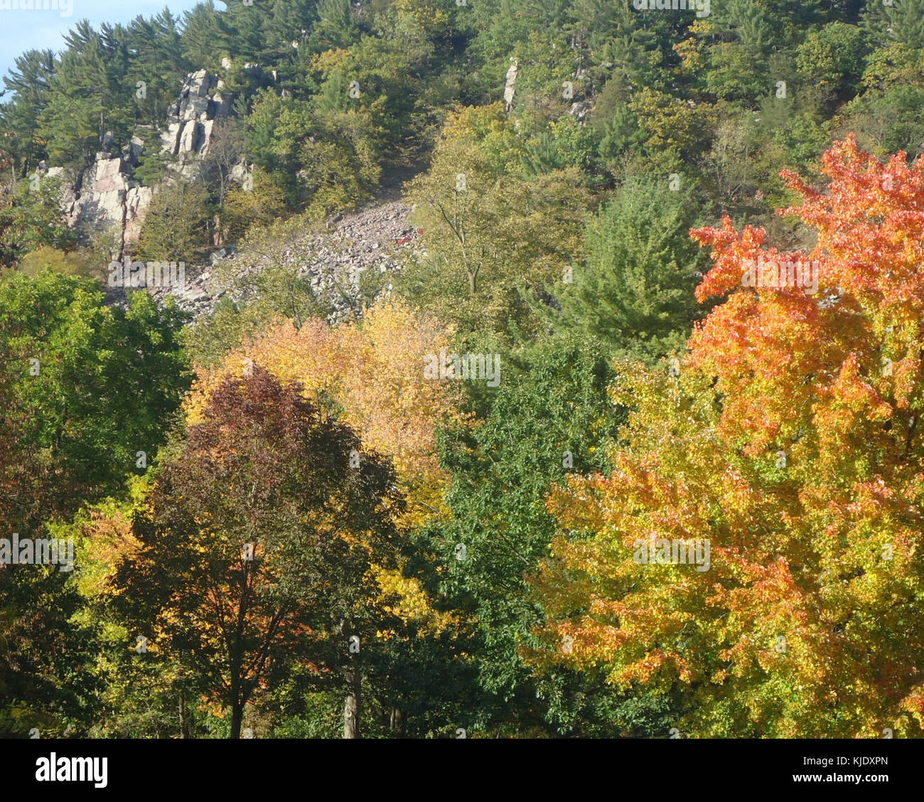 Gfp wisconsin devils lake state park autumn colors Stock Photo - Alamy