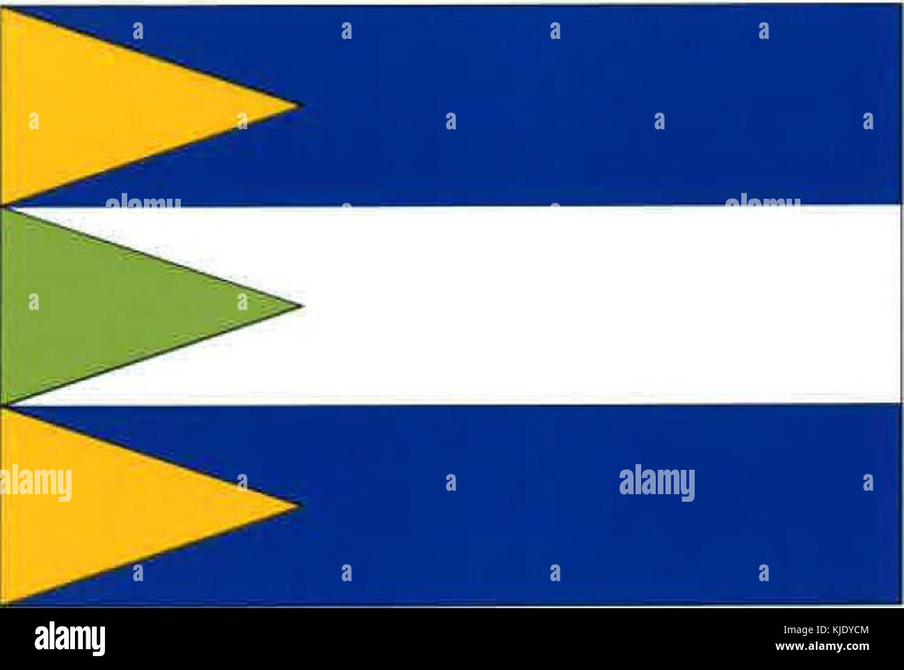 Flag of Arnoltice CZ Stock Photo - Alamy