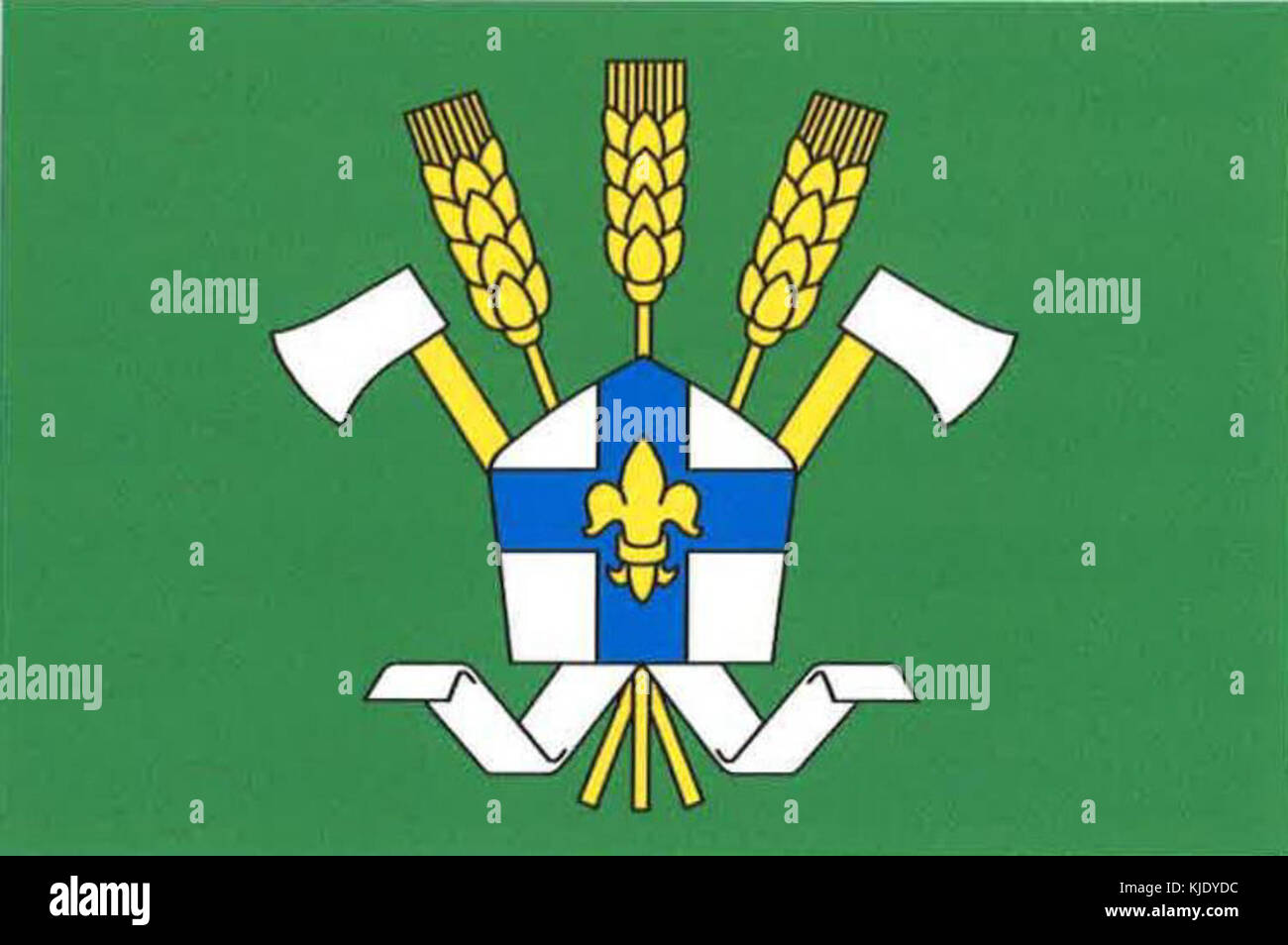 Flag of Dobev Stock Photo - Alamy