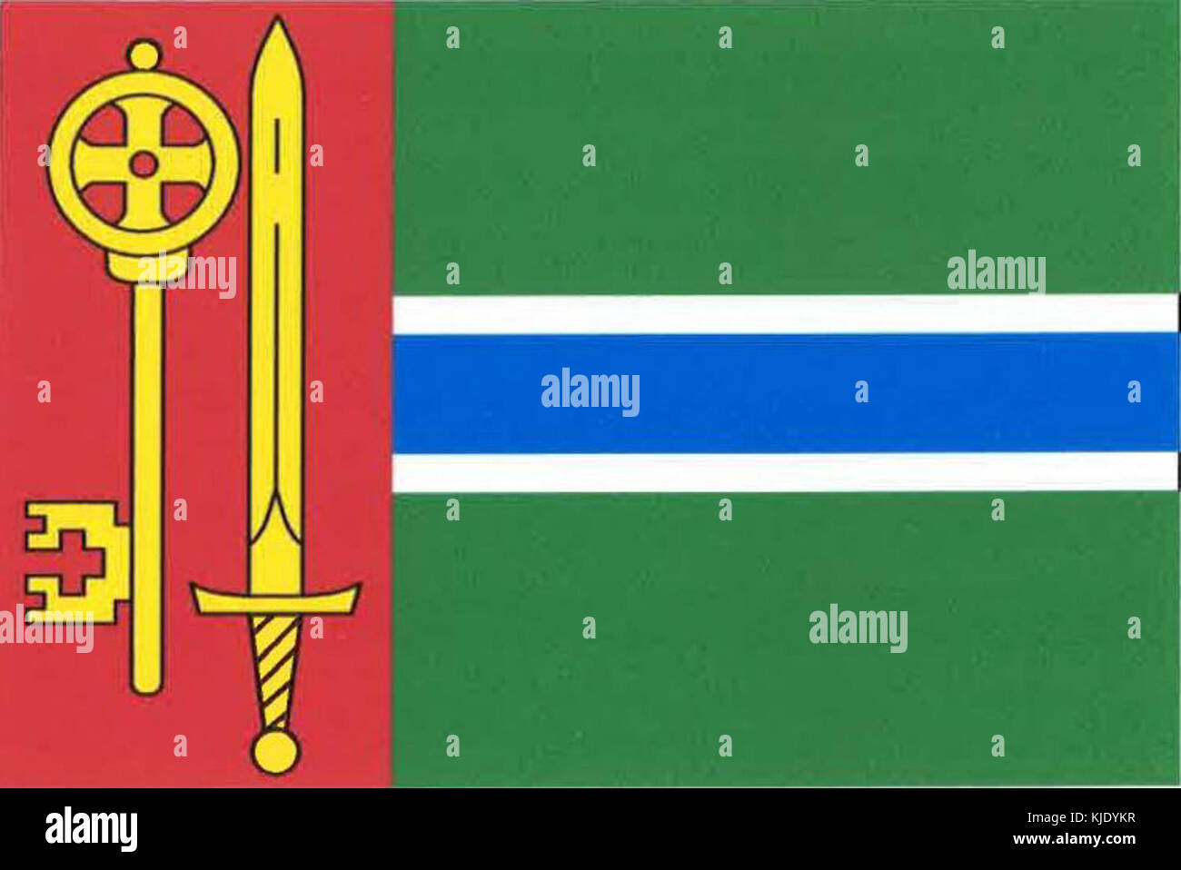Flag of Prysk Stock Photo - Alamy