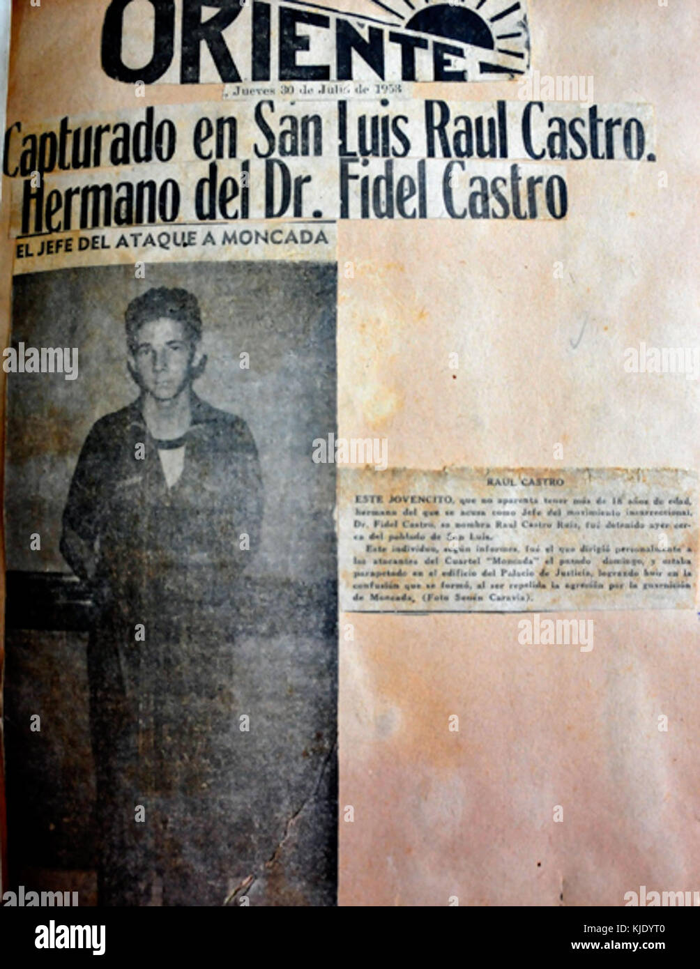 Portada raulcastro moncada Stock Photo - Alamy