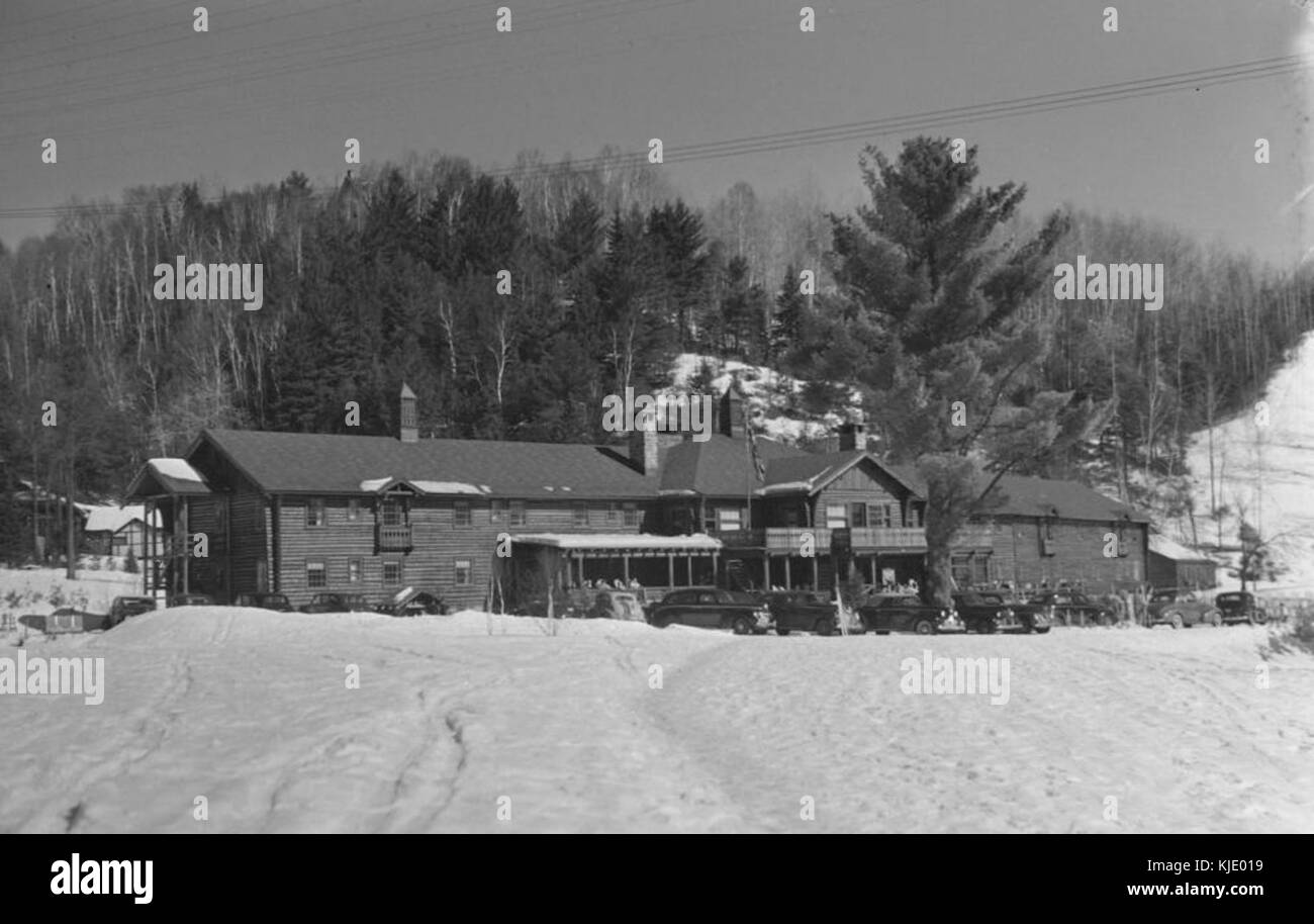 Inn winter Black and White Stock Photos & Images - Alamy