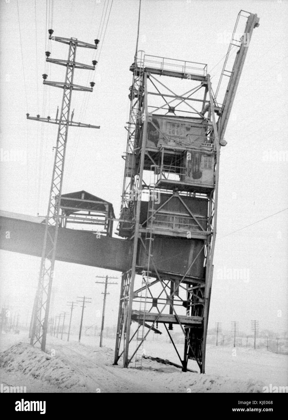 The Canada Packers Loading Tower was part of a commercial operation ...