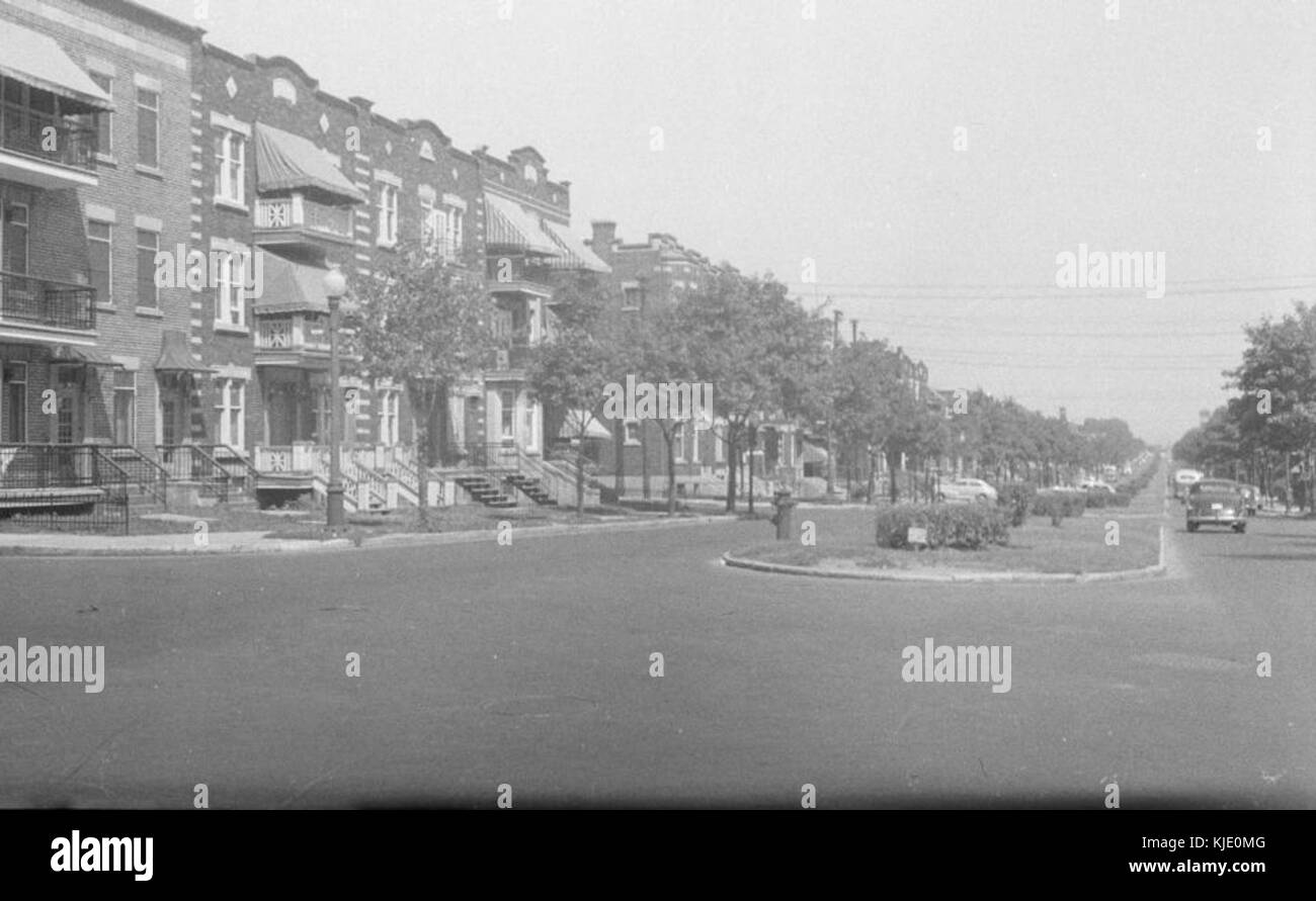 View. St. Joseph Blvd BAnQ P48S1P17203 Stock Photo - Alamy