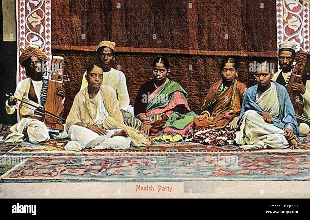 Nautch party hi-res stock photography and images - Alamy