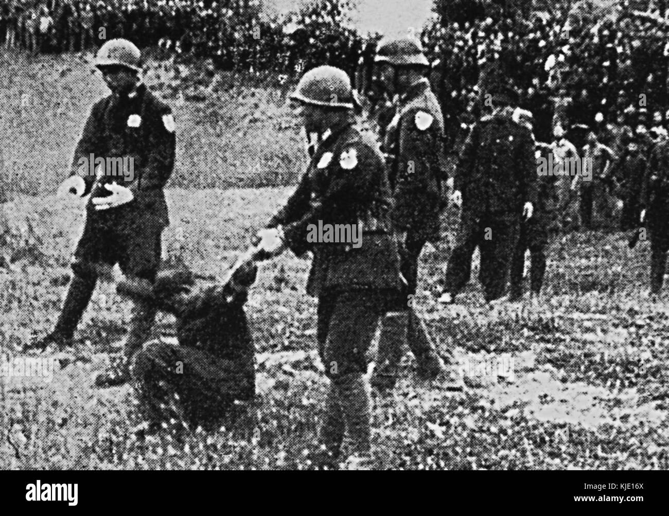 Execution of Tani Hisao 2 Stock Photo - Alamy