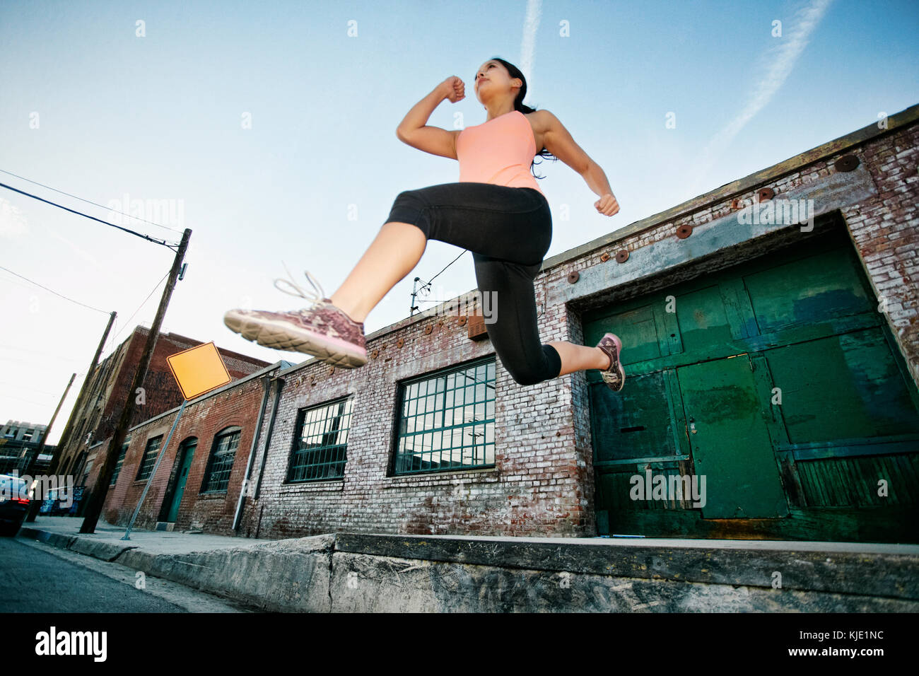 Running off dock hi-res stock photography and images - Alamy