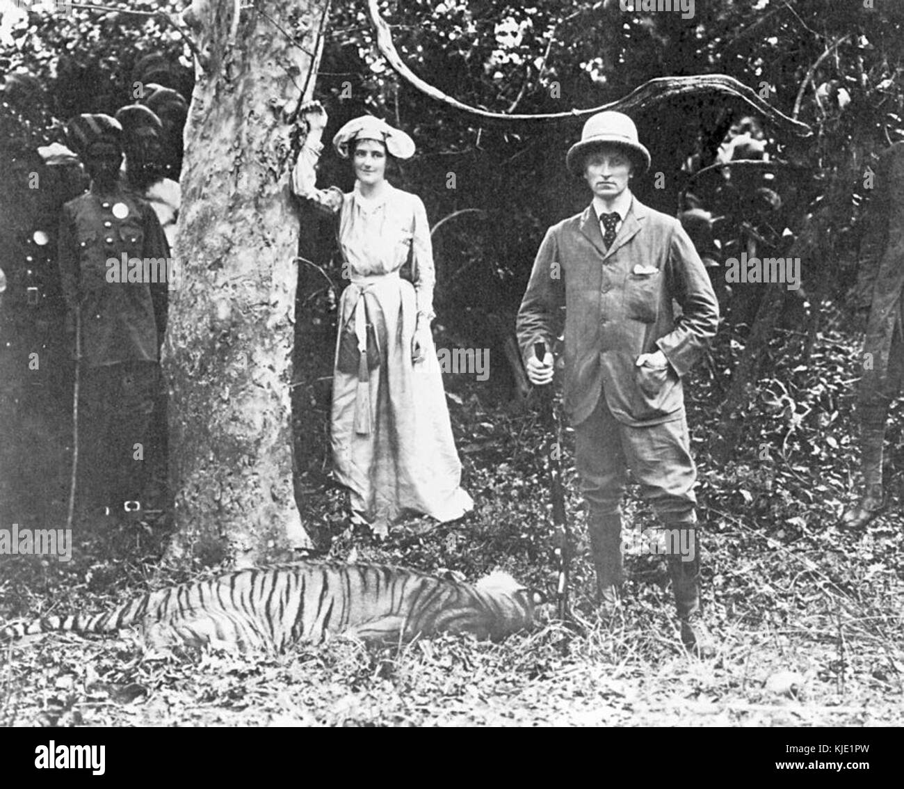 Pursuit hunt Black and White Stock Photos & Images - Alamy