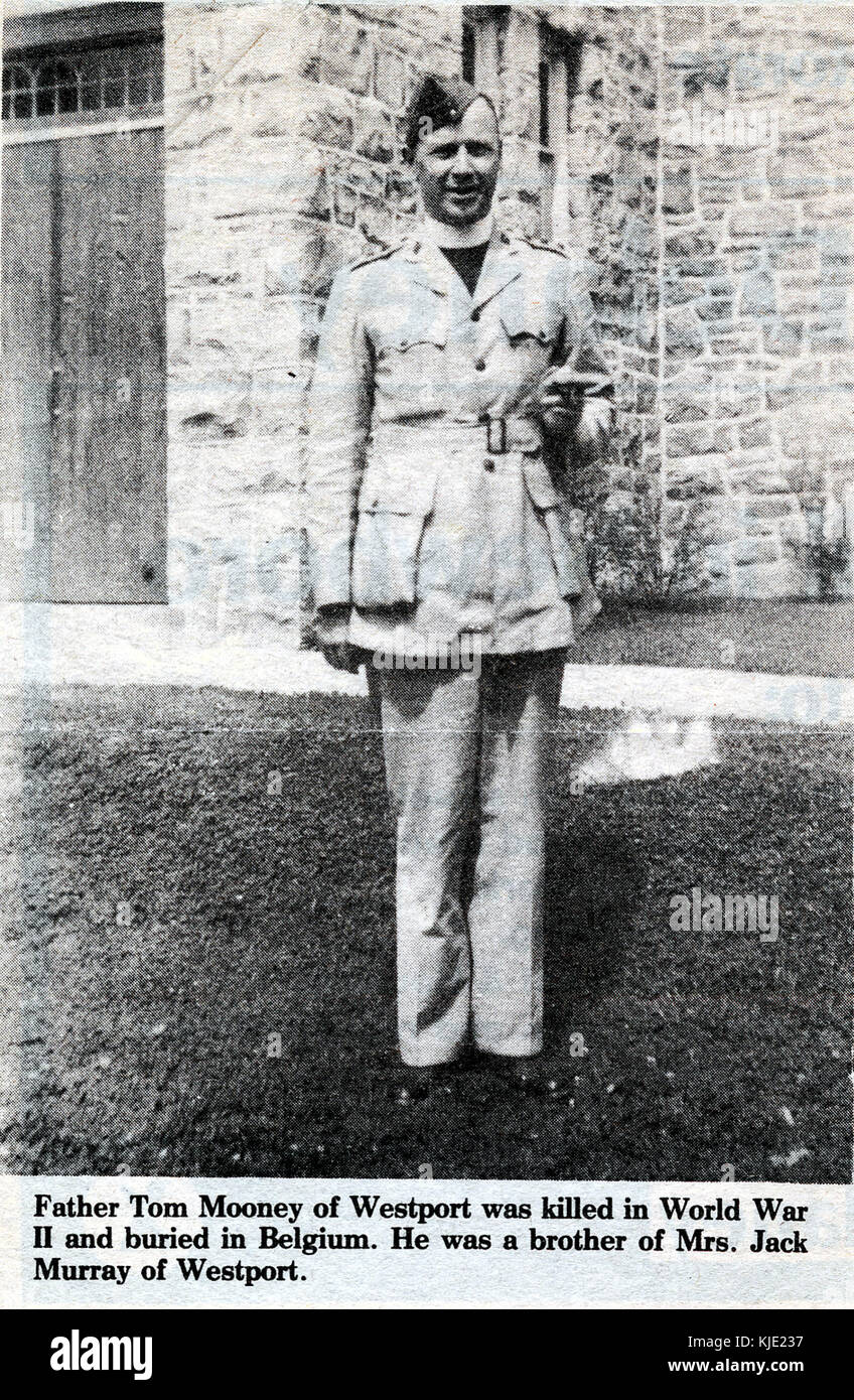 Father thomas mooney news clipping Stock Photo - Alamy