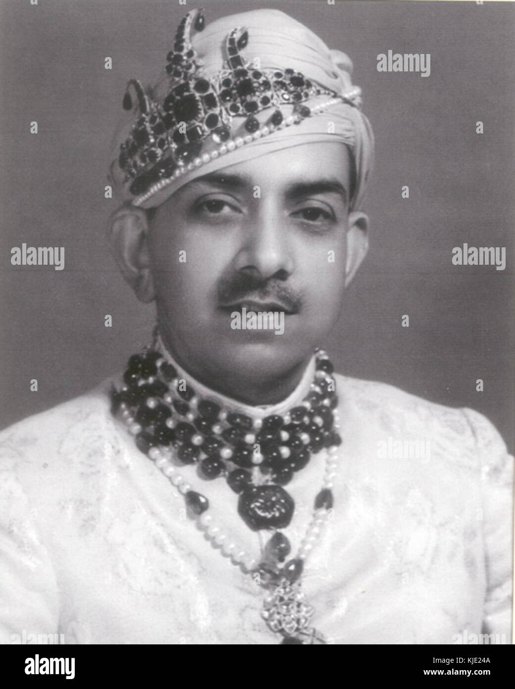 Bhim Singh II Bahadur Maharao of Kotah 1945 1947 Stock Photo - Alamy