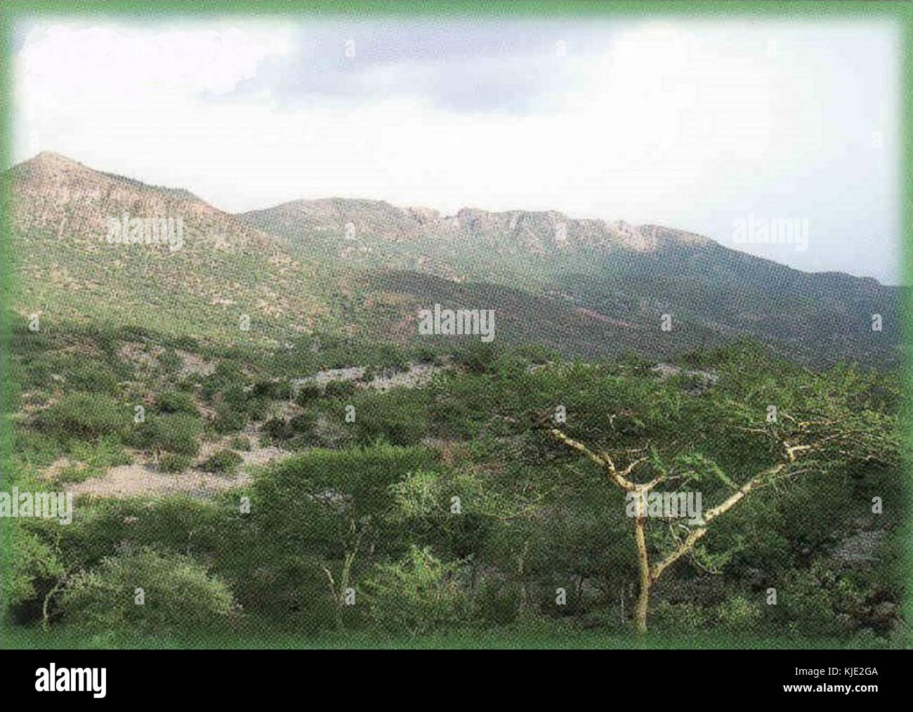 Monts Mabla Djibouti Stock Photo - Alamy