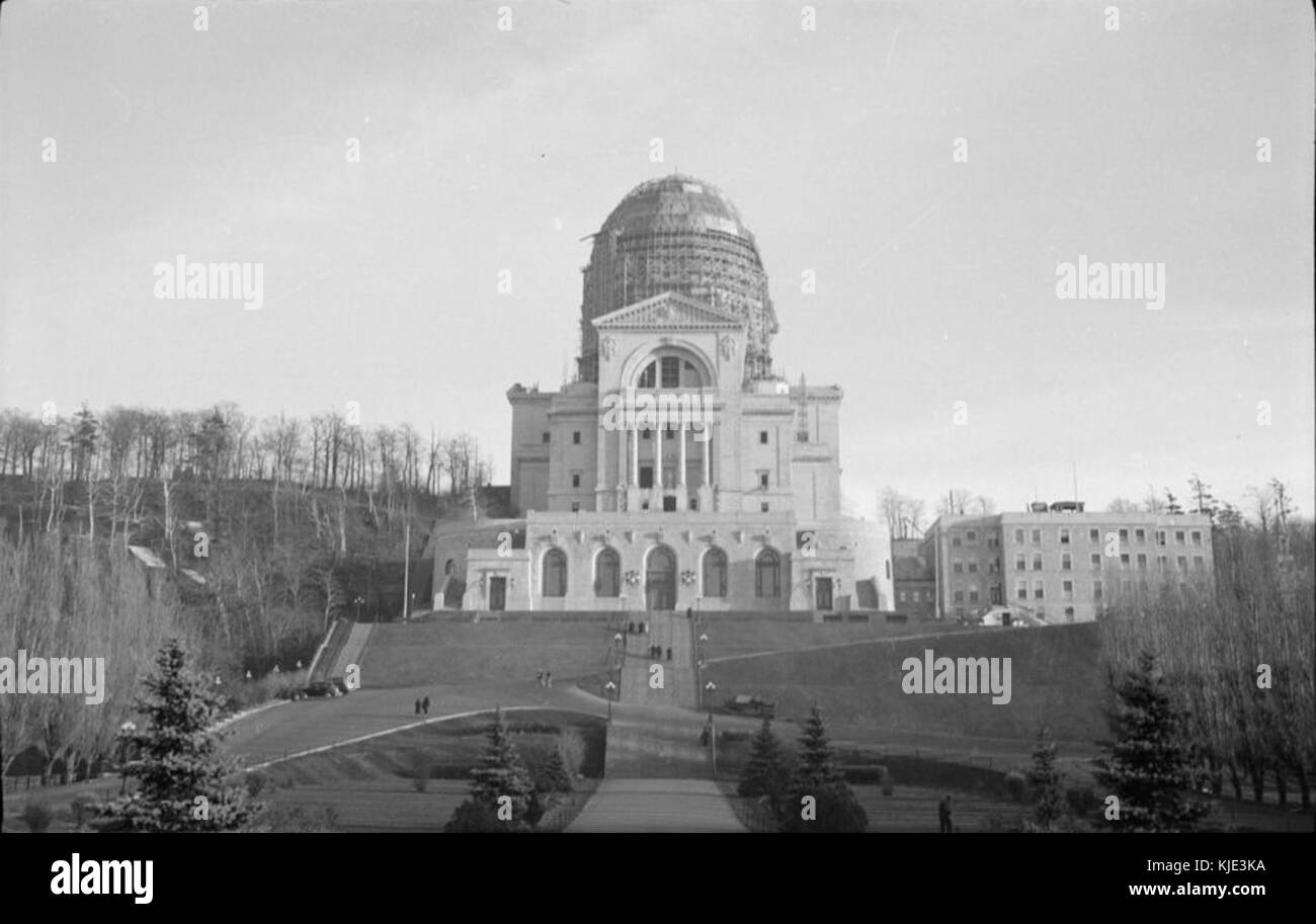 Architecture. St Joseph Shrine BAnQ P48S1P01109 Stock Photo - Alamy