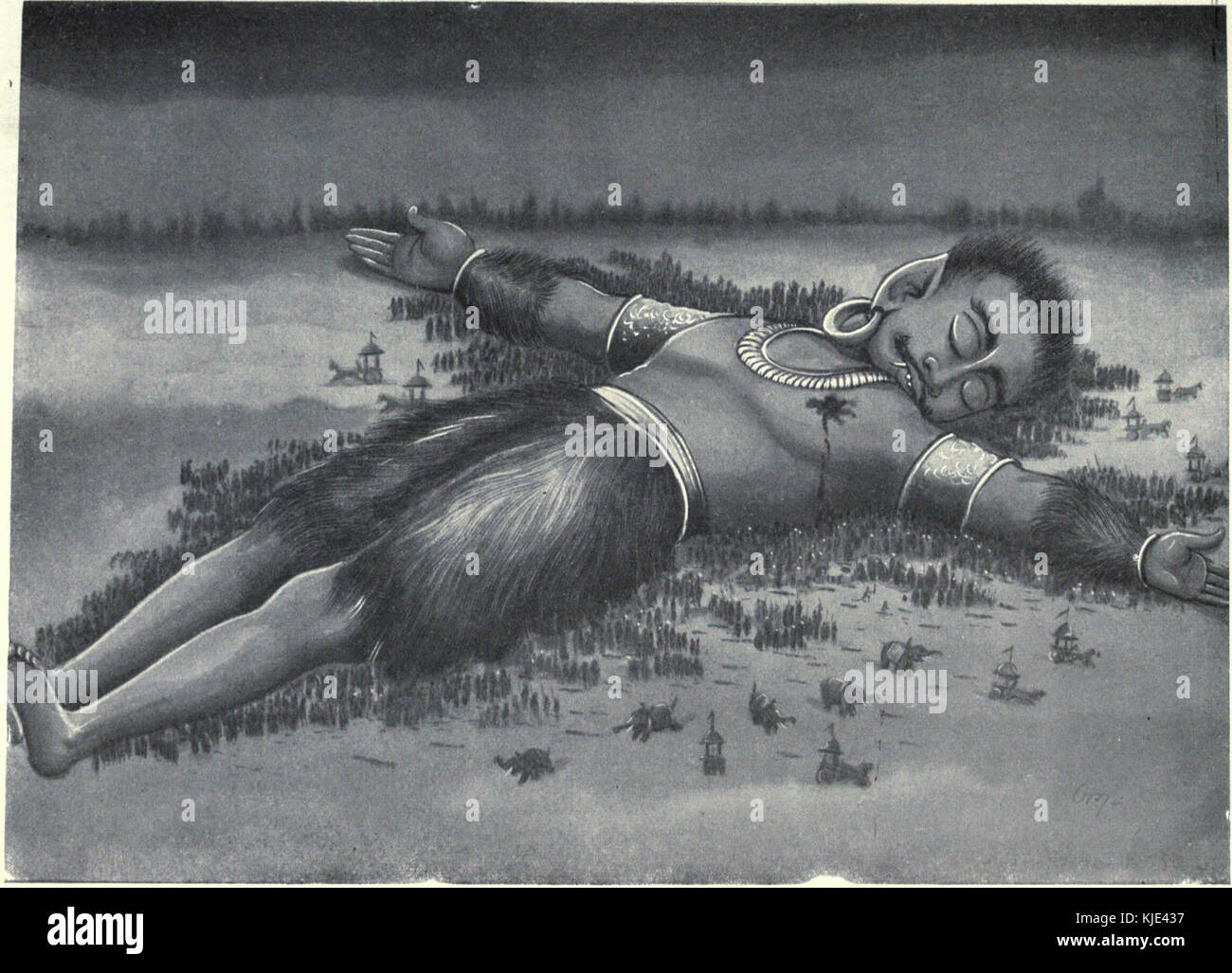 Kaurava army hi-res stock photography and images - Alamy