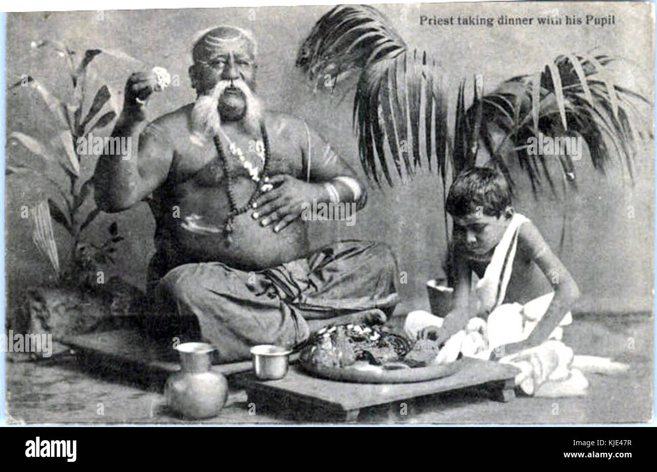 Indian priest ancient hi-res stock photography and images - Alamy