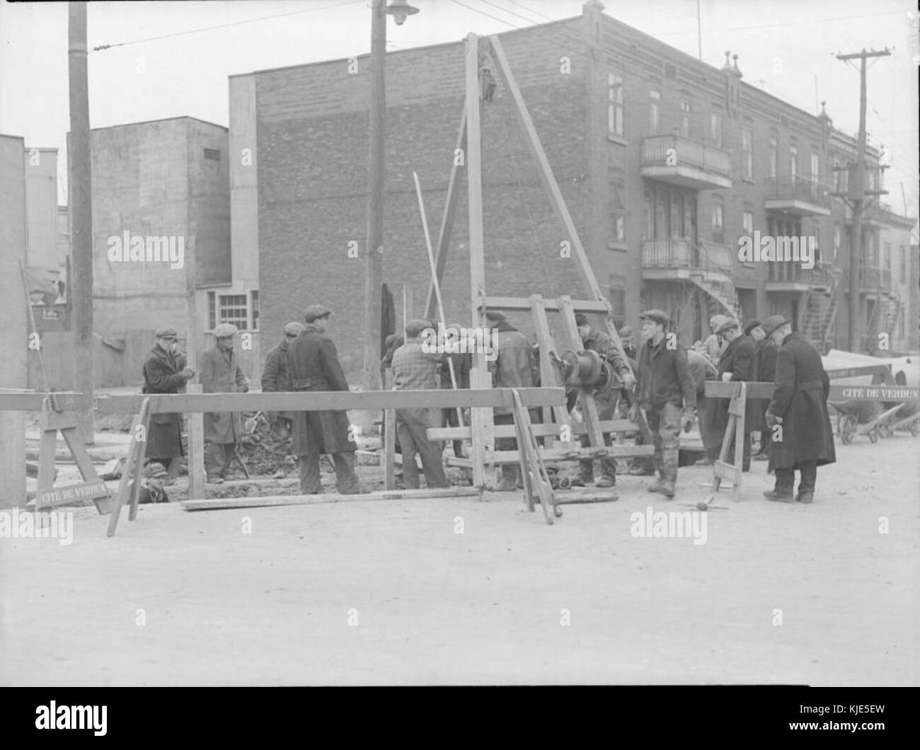 Modernization project Black and White Stock Photos & Images - Alamy