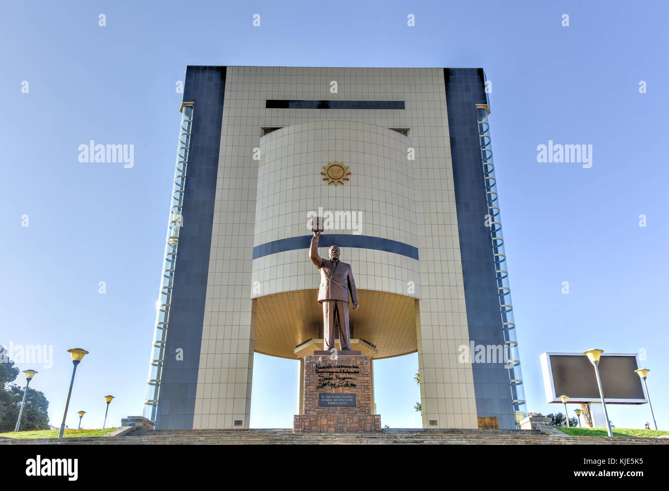Independence Museum in Windhoek, Namibia, Africa built after ...