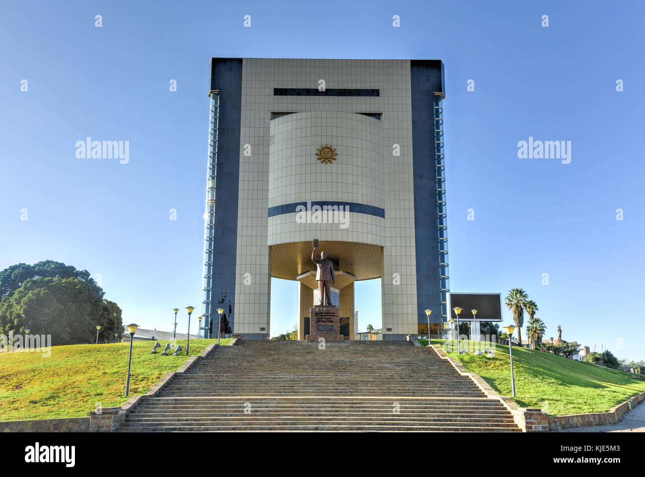 Independence Museum in Windhoek, Namibia, Africa built after ...