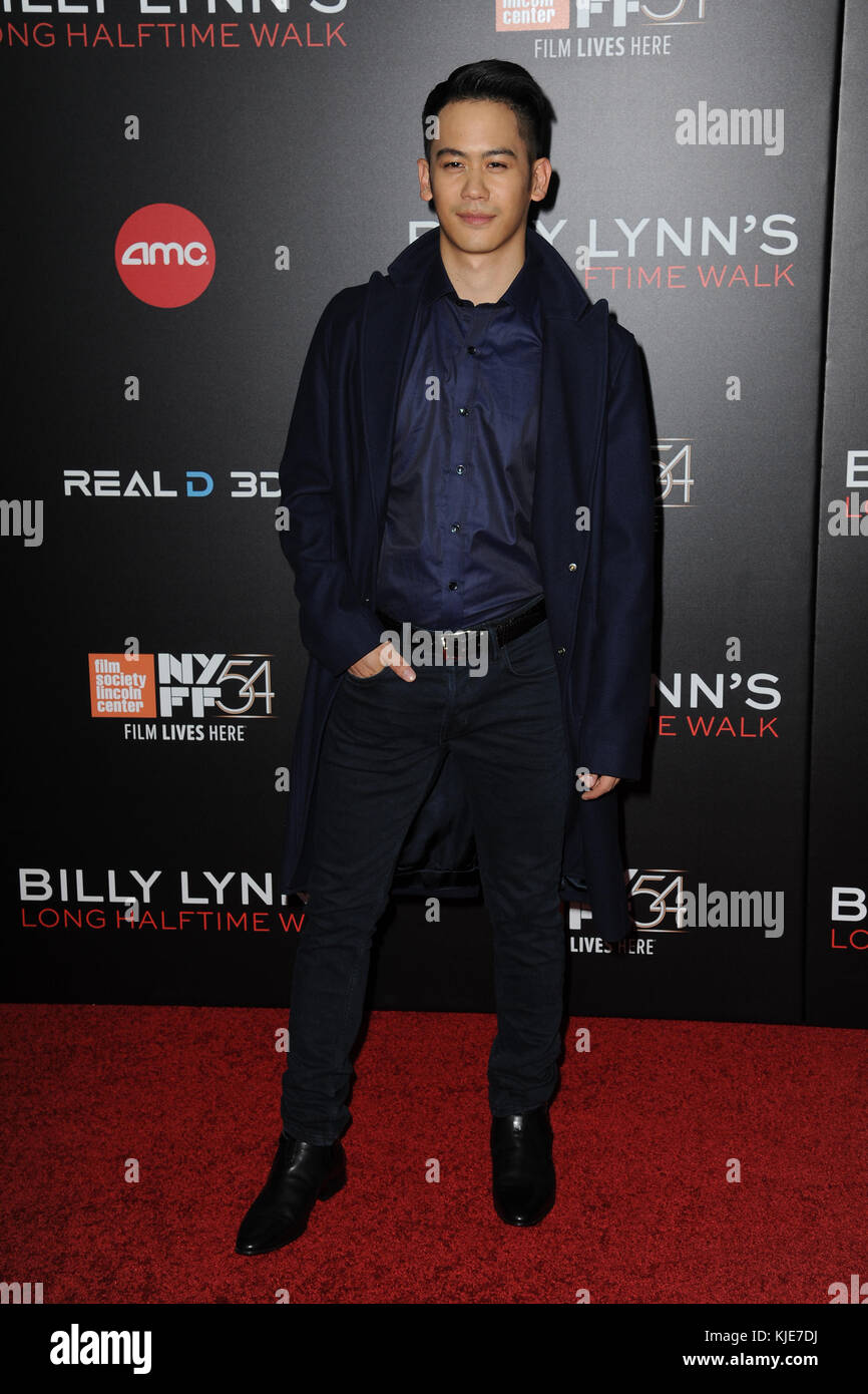 NEW YORK, NY - OCTOBER 14: Mason Lee attends the 54th New York Film ...