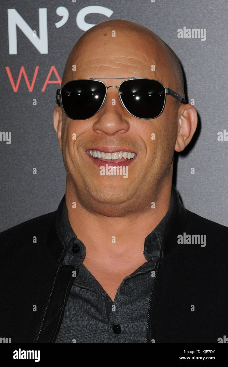 NEW YORK, NY - OCTOBER 14: Vin Diesel attends the 54th New York Film ...