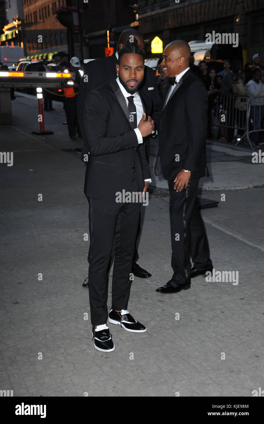 NEW YORK, NY - JUNE 09: Jason Derulo attends the 7th Annual amfAR ...