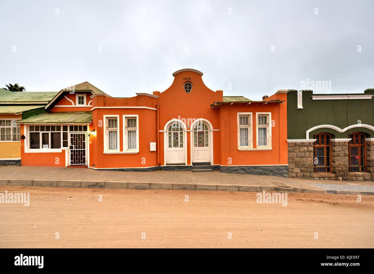 German style colonial building in Luderitz, Namibia Stock Photo - Alamy