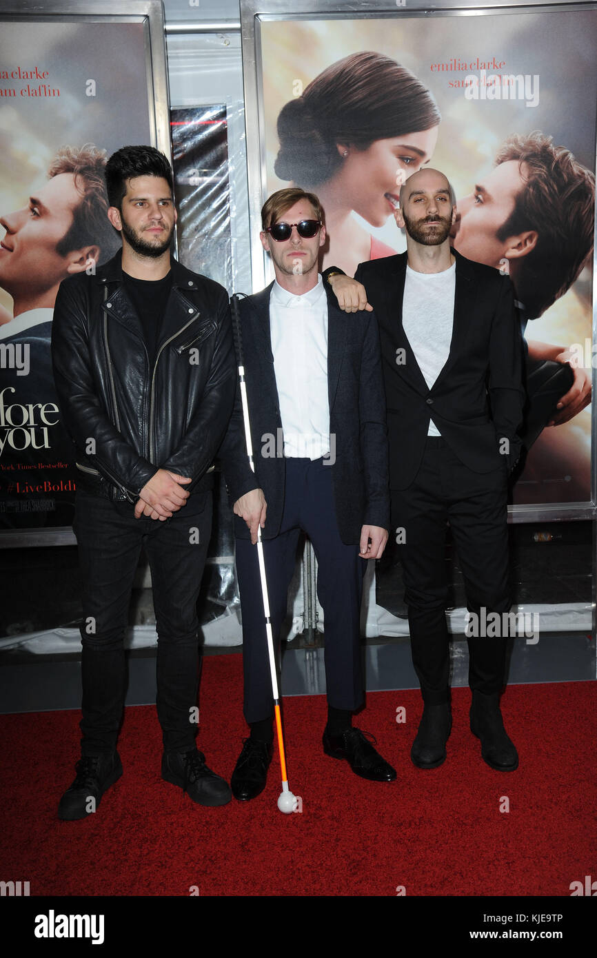 NEW YORK, NY - MAY 23: Adam Levin, Casey Harris, Sam Harris, X ...