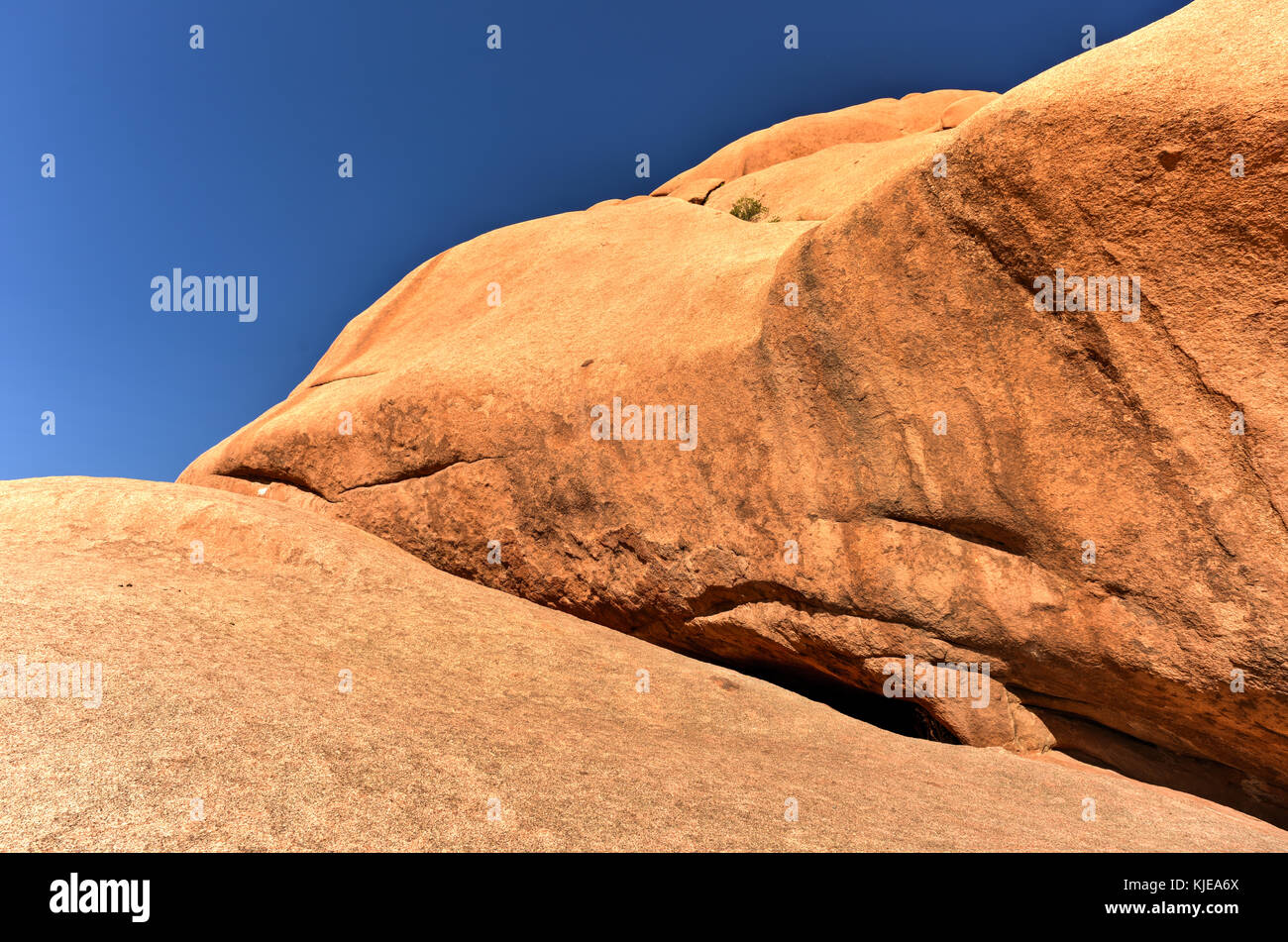 Water hole in Spitzkoppe in the Namib desert of Namibia Stock Photo - Alamy