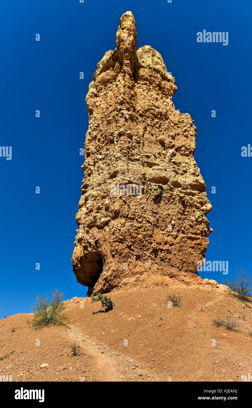 The Vingerklip (Rock Finger) in Namibia is a geological leftover of the ...