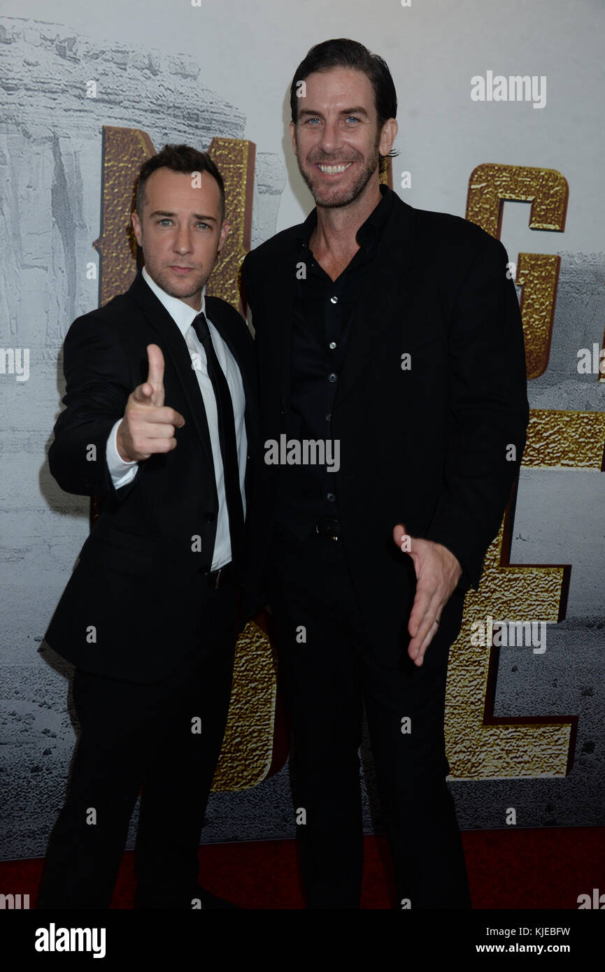 NEW YORK, NY - SEPTEMBER 19: Billy Slaughter, Clint James attends 'The ...