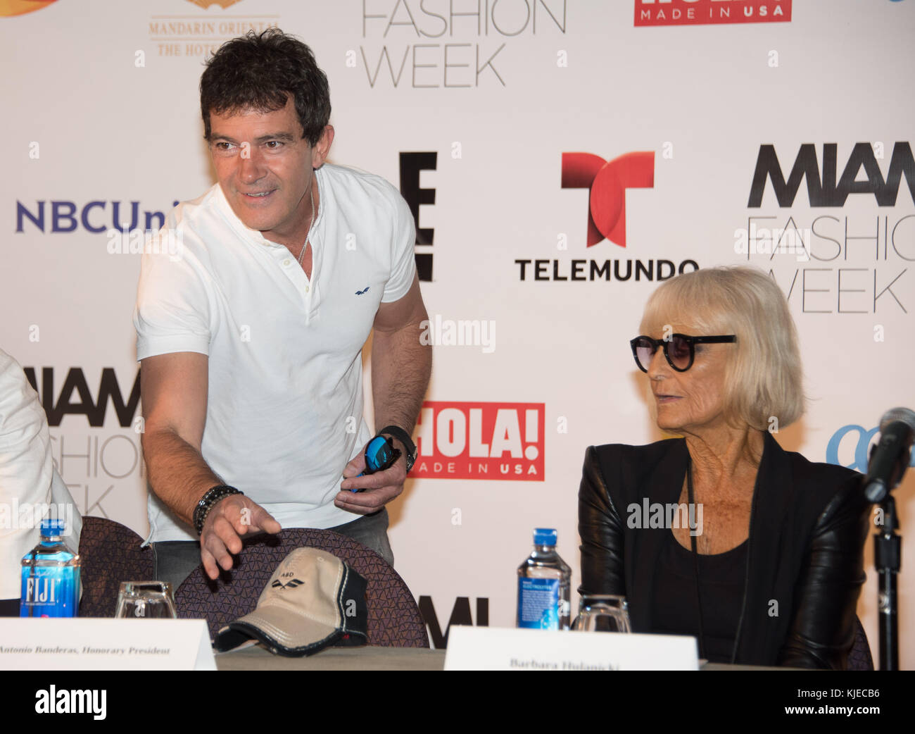 MIAMI, FL - JUNE 01: Actor Antonio Banderas. José Antonio Domínguez ...