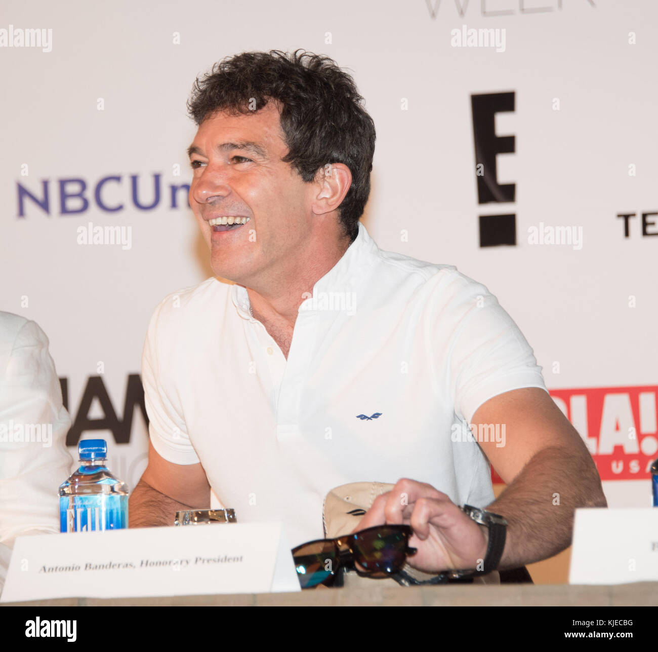 MIAMI, FL - JUNE 01: Actor Antonio Banderas. José Antonio Domínguez ...