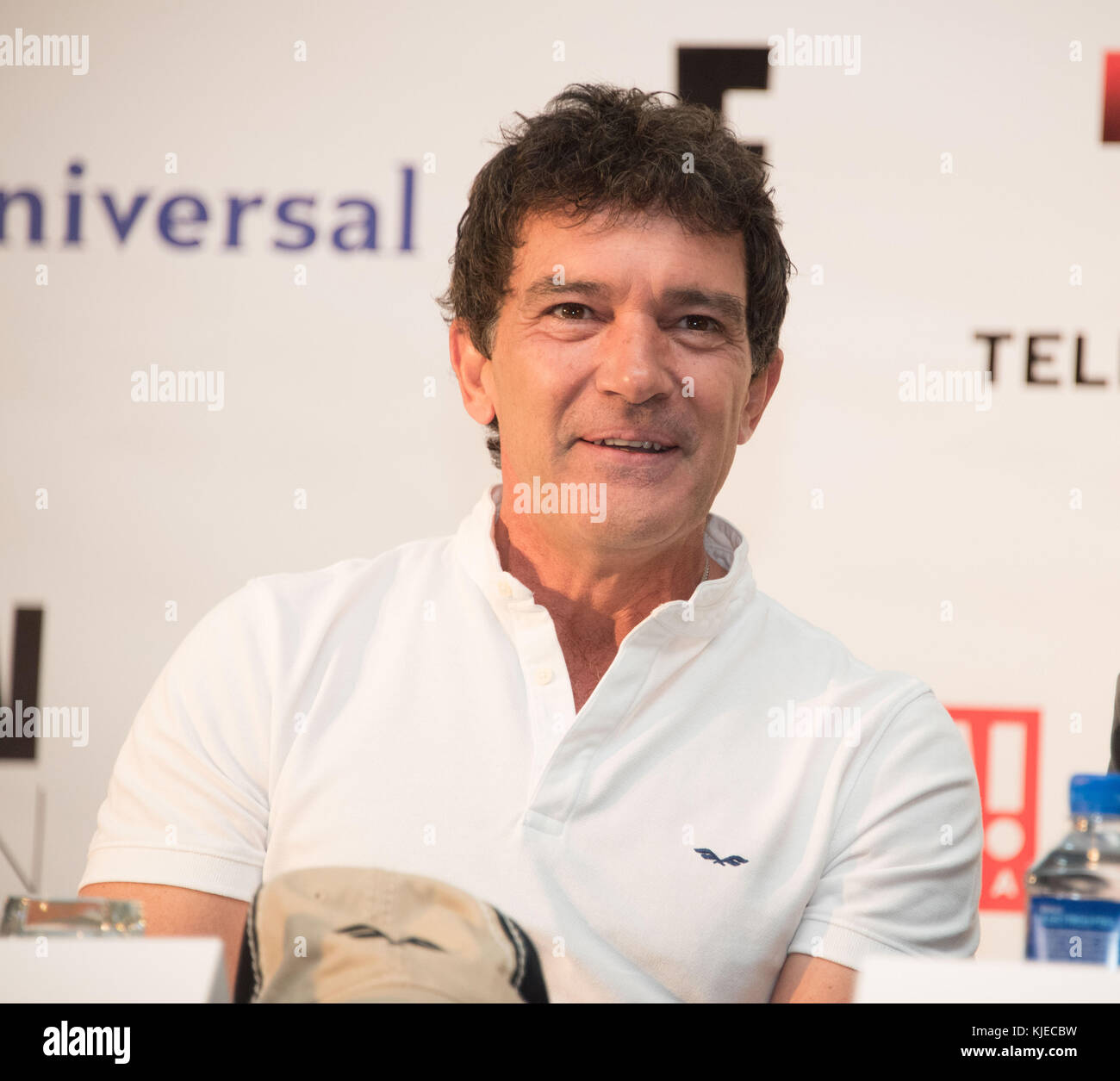 MIAMI, FL - JUNE 01: Actor Antonio Banderas. José Antonio Domínguez ...