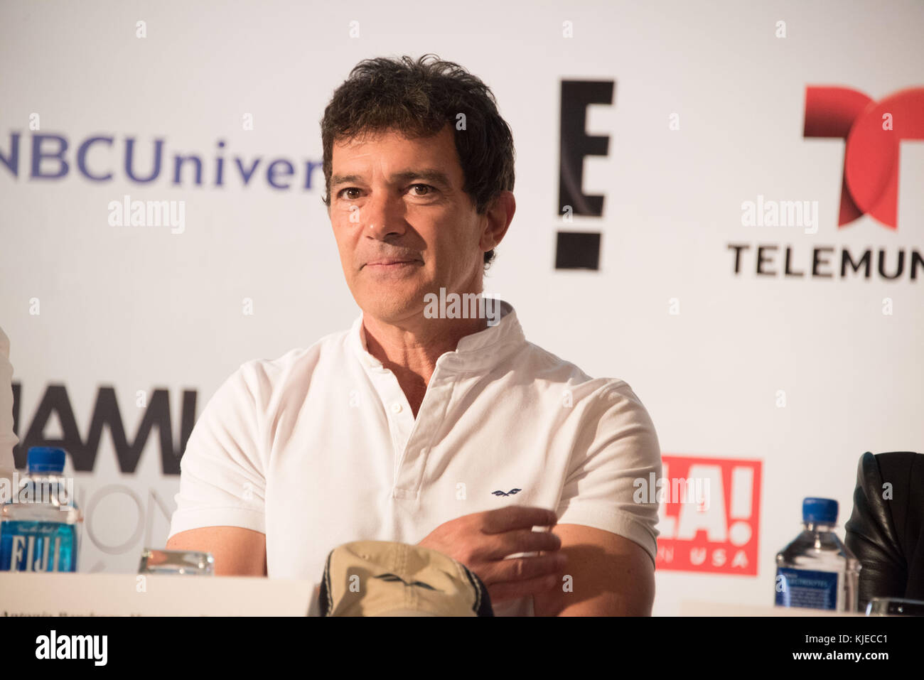 MIAMI, FL - JUNE 01: Actor Antonio Banderas. José Antonio Domínguez ...