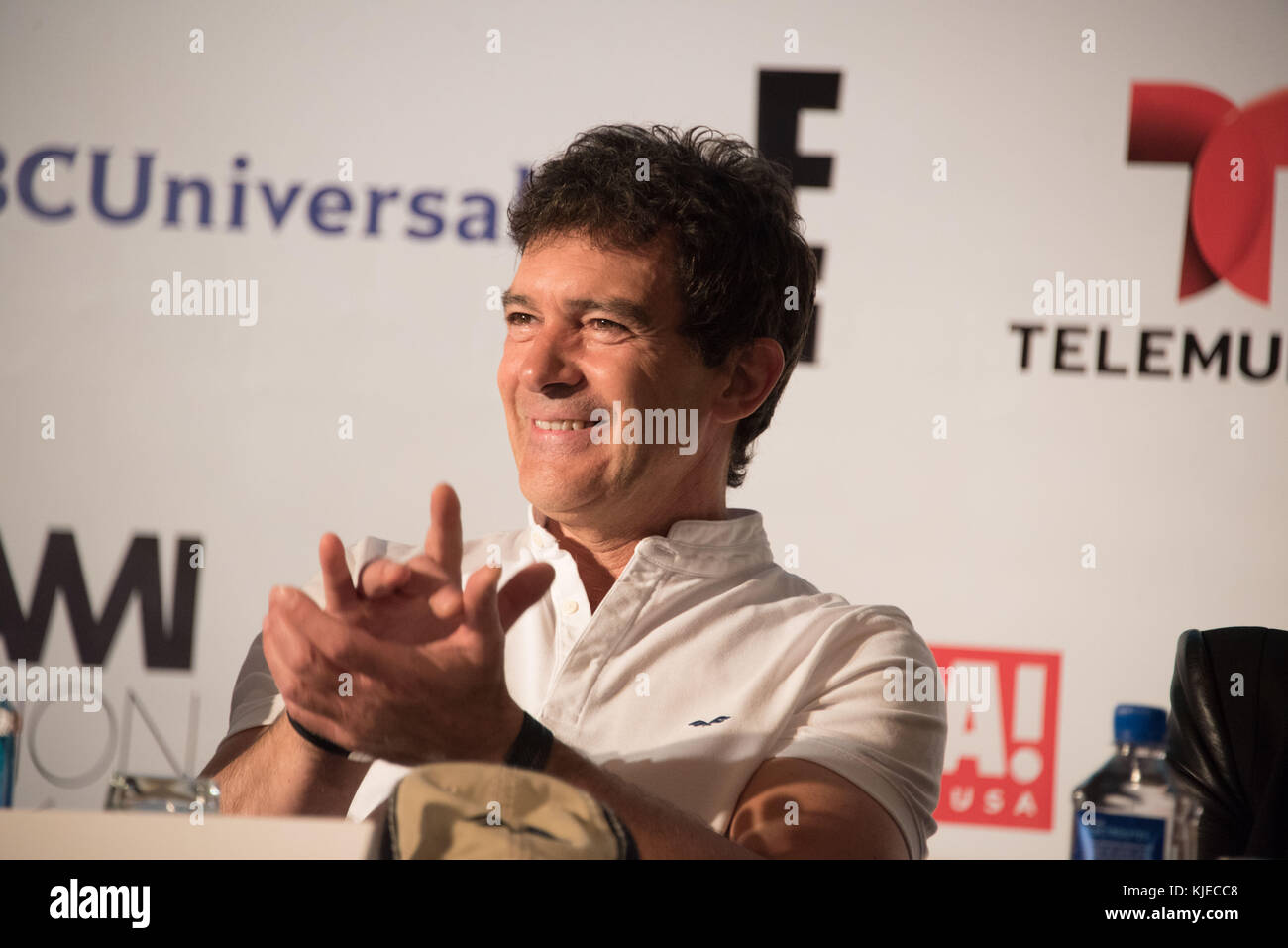MIAMI, FL - JUNE 01: Actor Antonio Banderas. José Antonio Domínguez ...
