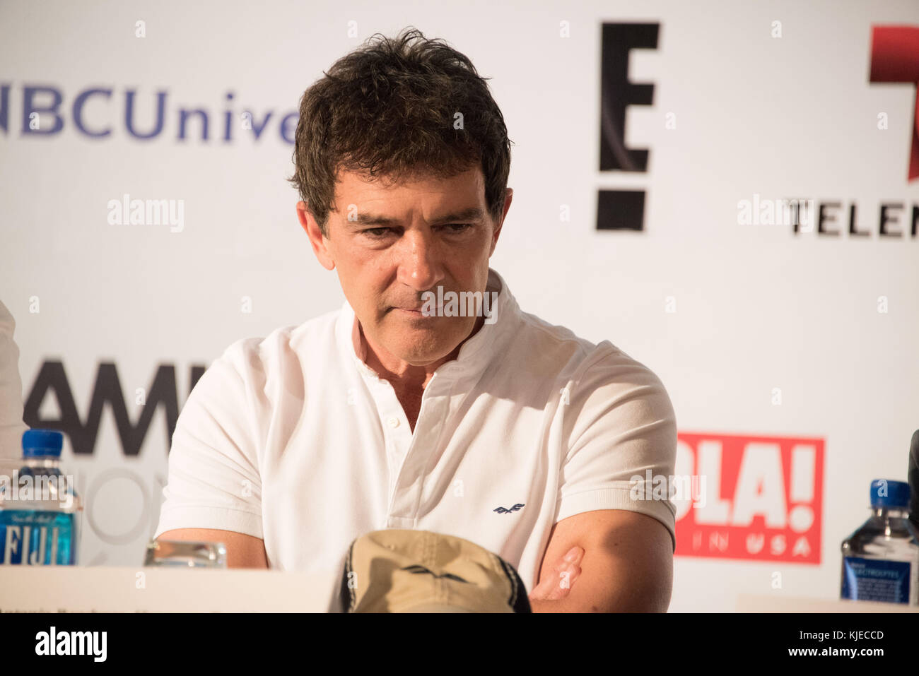 MIAMI, FL - JUNE 01: Actor Antonio Banderas. José Antonio Domínguez ...