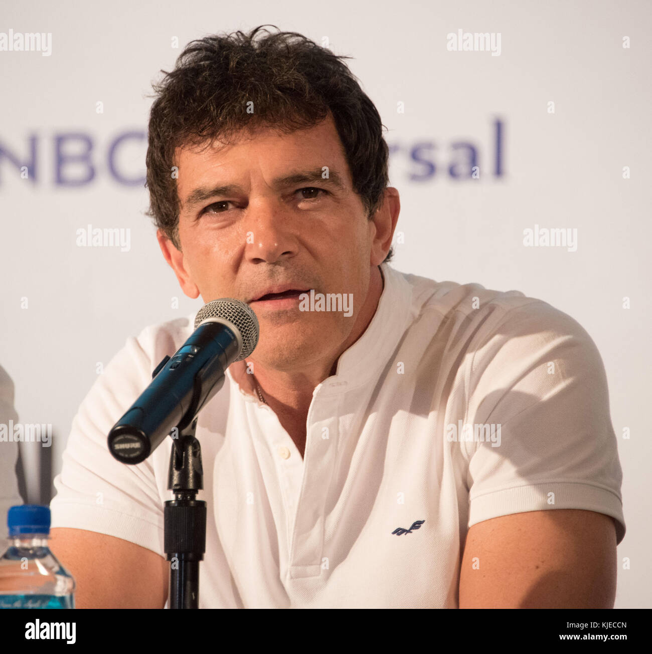 MIAMI, FL - JUNE 01: Actor Antonio Banderas. José Antonio Domínguez ...