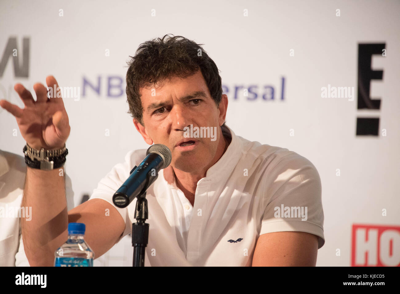 MIAMI, FL - JUNE 01: Actor Antonio Banderas. José Antonio Domínguez ...