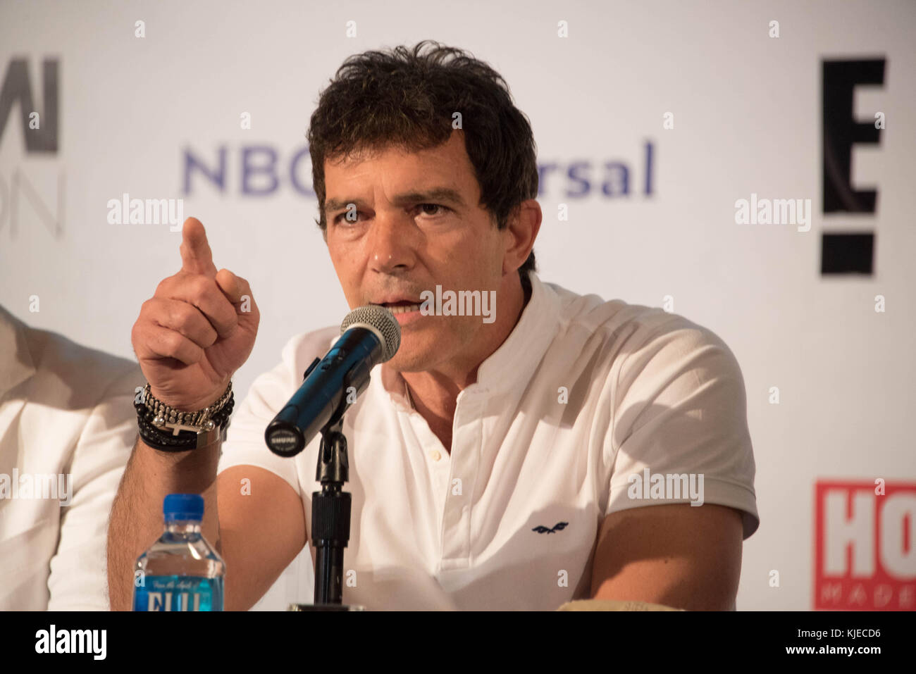 MIAMI, FL - JUNE 01: Actor Antonio Banderas. José Antonio Domínguez ...