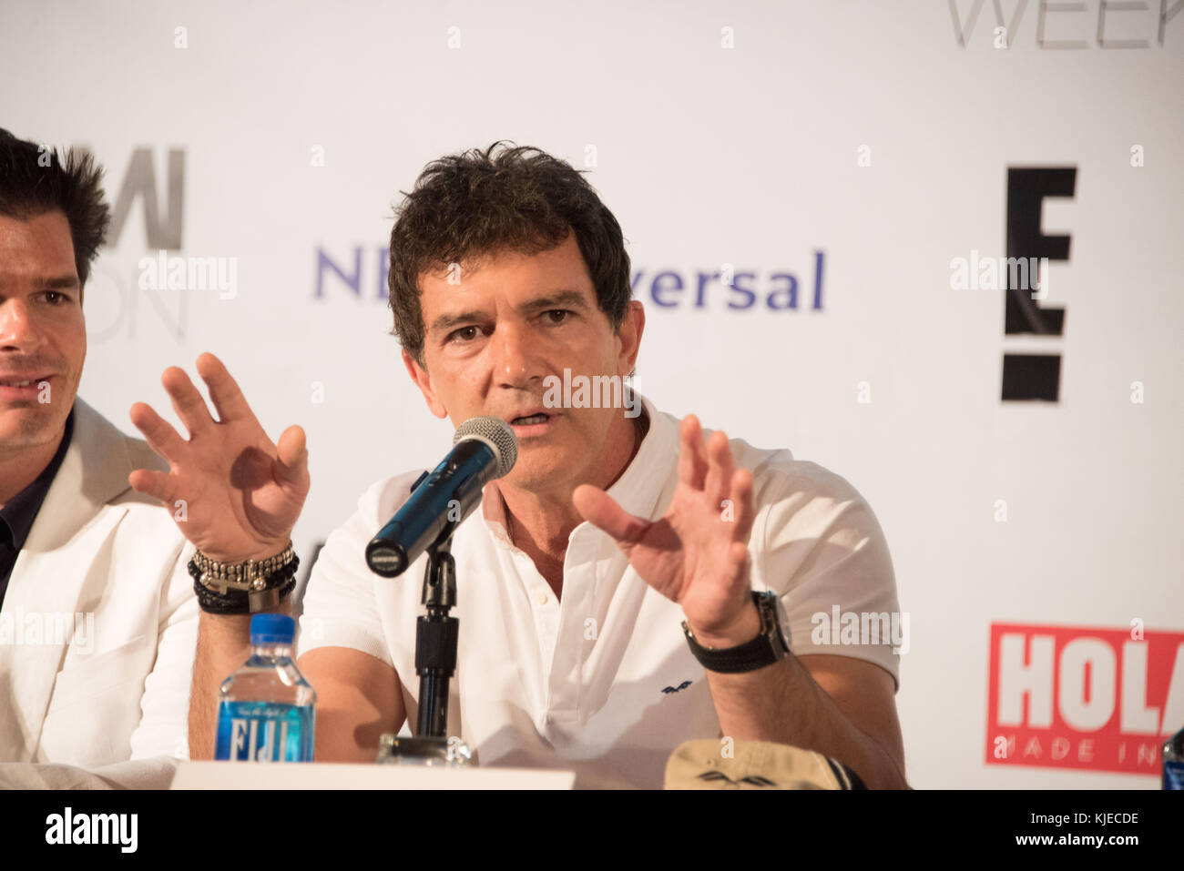 MIAMI, FL - JUNE 01: Actor Antonio Banderas. José Antonio Domínguez ...