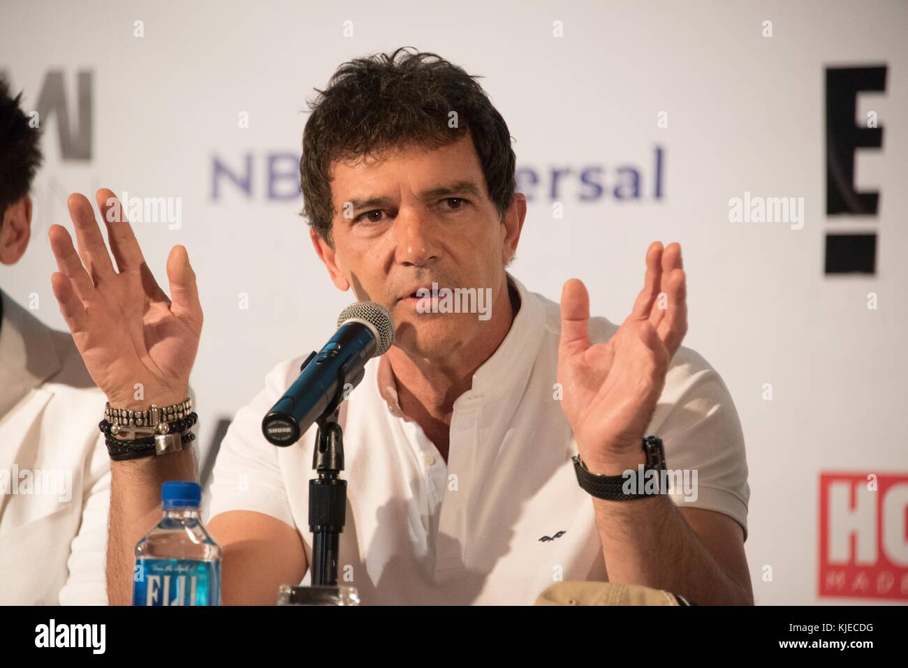 MIAMI, FL - JUNE 01: Actor Antonio Banderas. José Antonio Domínguez ...
