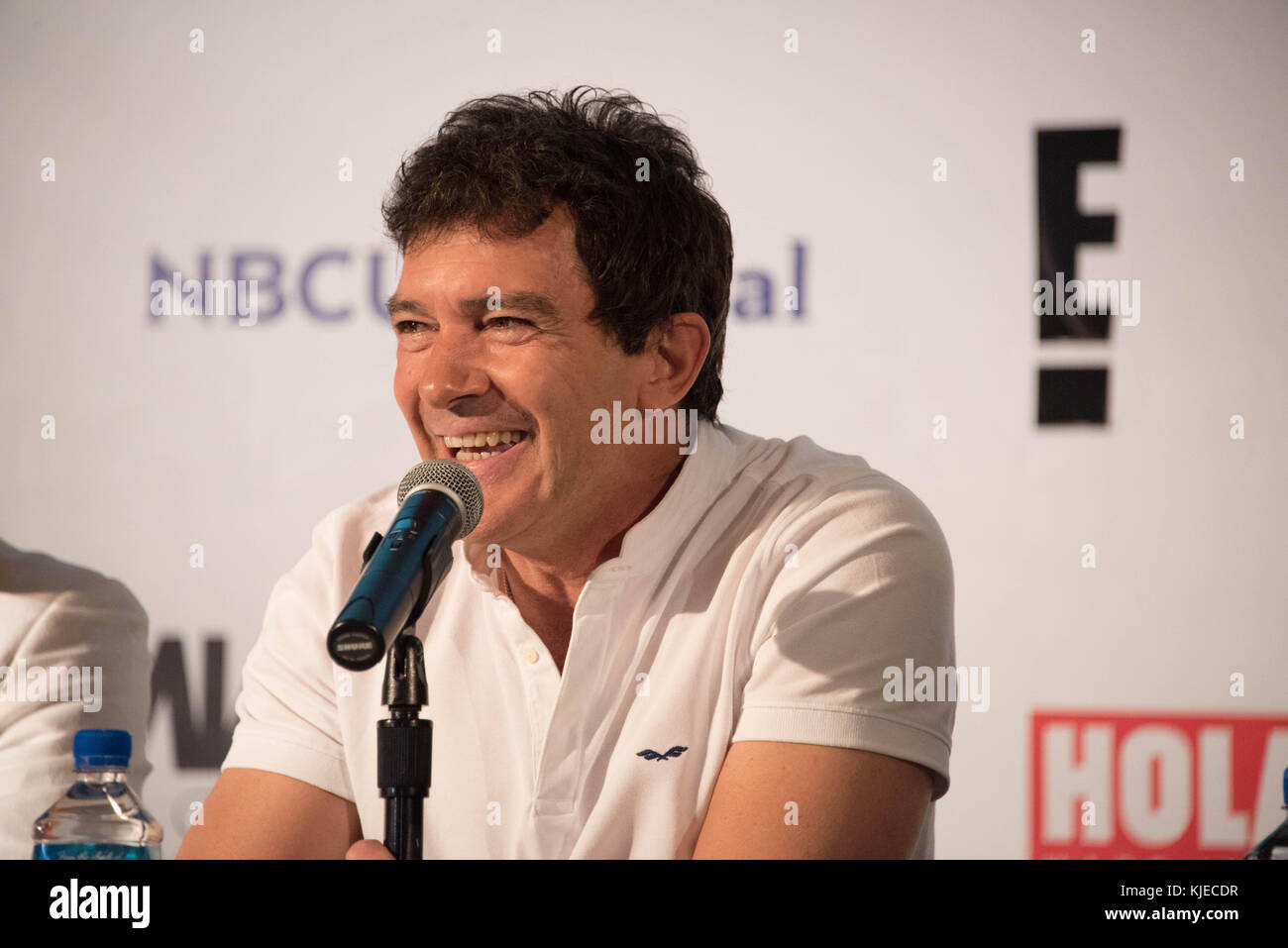 MIAMI, FL - JUNE 01: Actor Antonio Banderas. José Antonio Domínguez ...