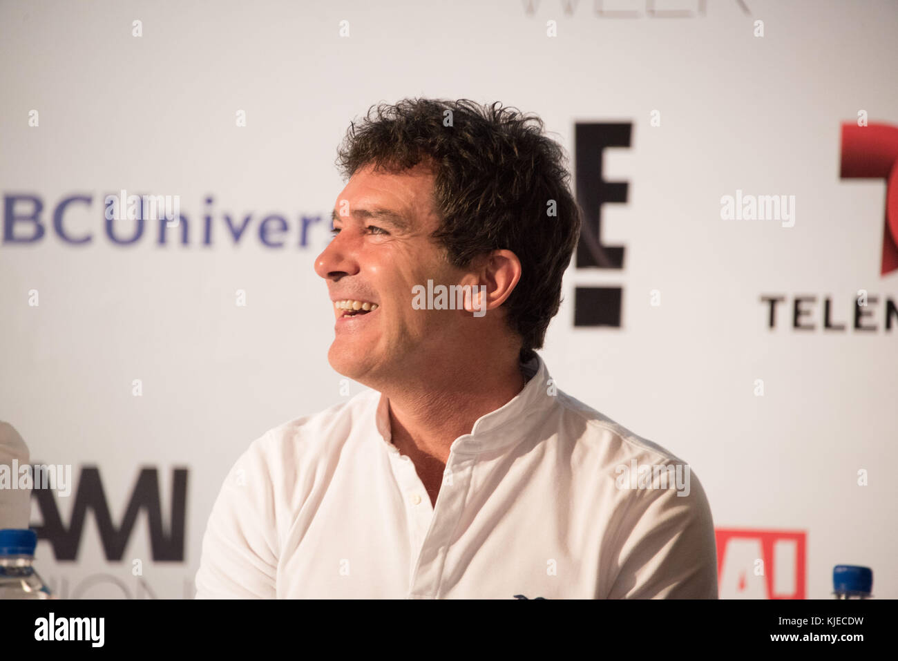 MIAMI, FL - JUNE 01: Actor Antonio Banderas. José Antonio Domínguez ...