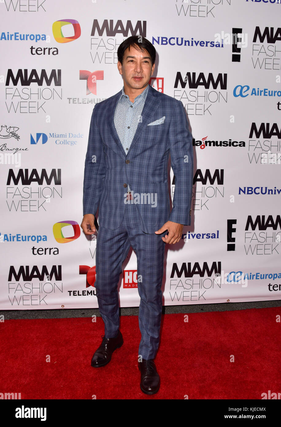 MIAMI, FL - JUNE 04: Rene Ruiz attends Antonio Banderas Miami Fashion ...
