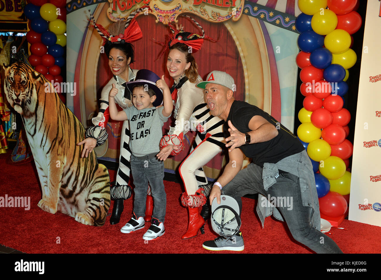 MIAMI, FL - JANUARY 15: Jorge Bernal attends the Ringling Bros. and ...