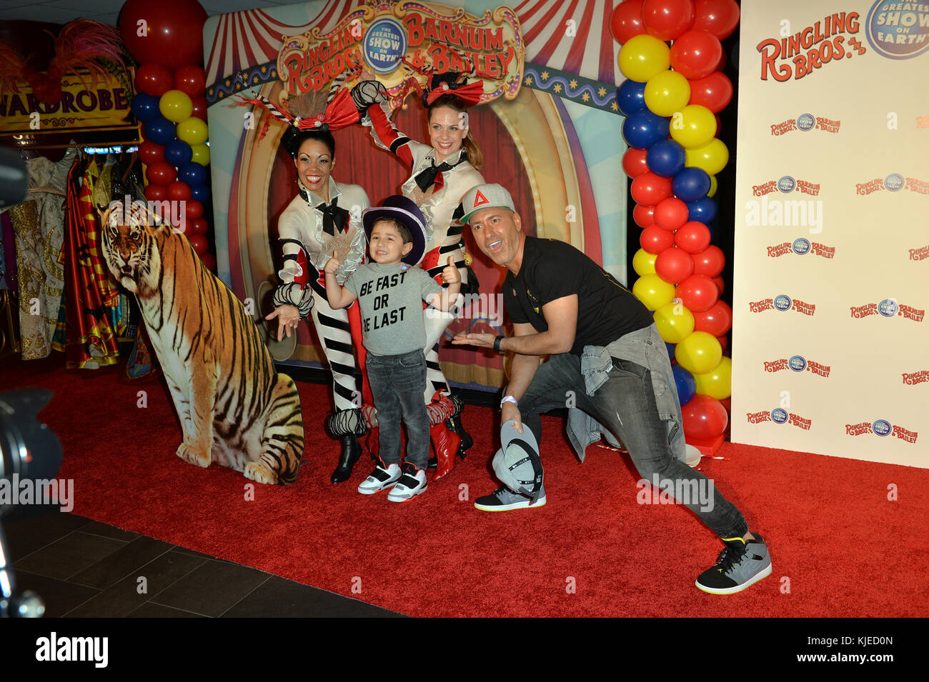 MIAMI, FL - JANUARY 15: Jorge Bernal attends the Ringling Bros. and ...