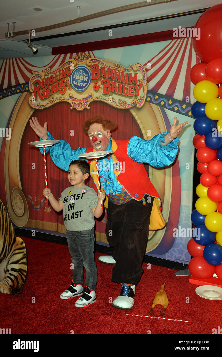MIAMI, FL - JANUARY 15: Jorge Bernal attends the Ringling Bros. and ...