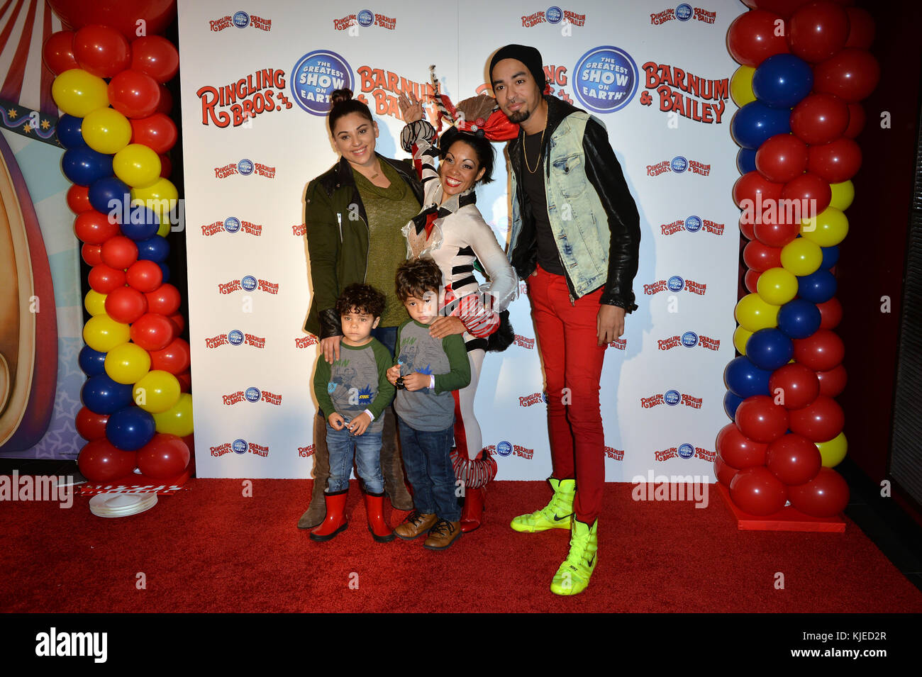MIAMI, FL - JANUARY 15: Motiff attends the Ringling Bros. and Barnum ...